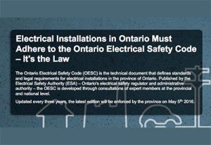 2015 Ontario Electrical Safety Code Now Available; Comes into Effect ...