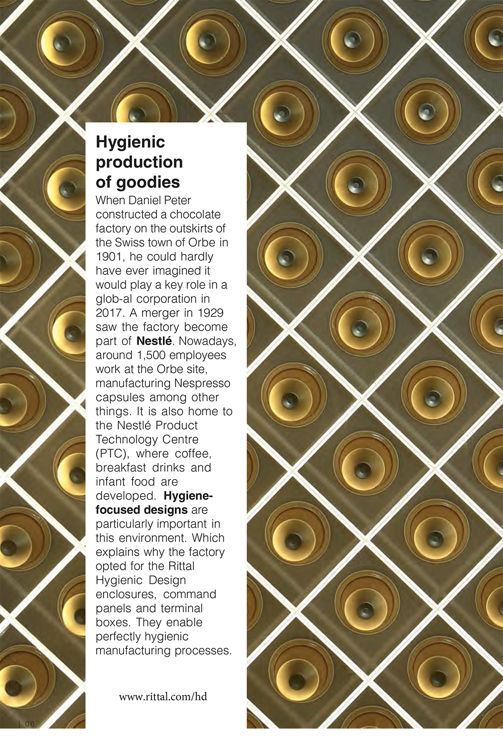 Nestlé: Setting the technical benchmark with Hygienic design from ...