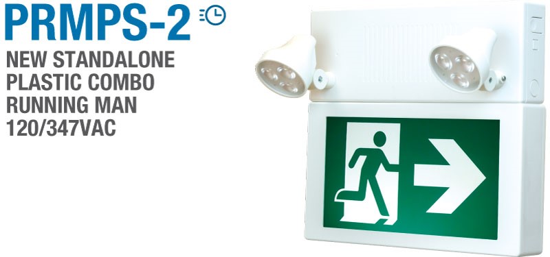 Standalone Plastic Combo Running Man 120/347V AC from Stanpro ...