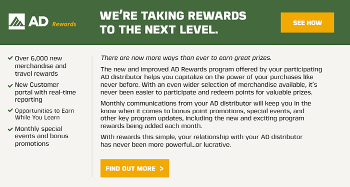 AD REWARDS PROGRAM - Electrical Industry News Week