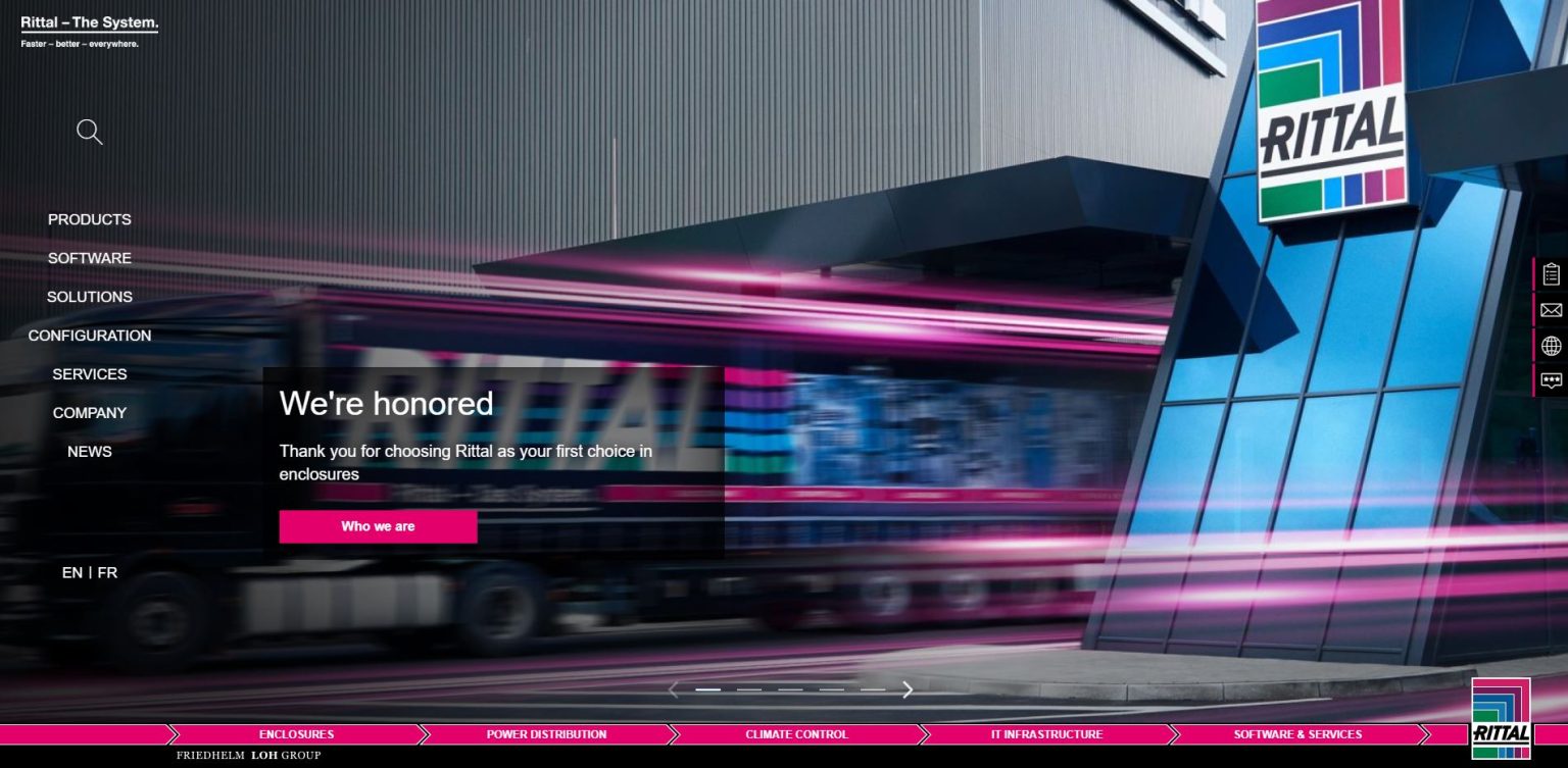 Rittal Canada Launches a Brand New Website - Electrical Industry News Week