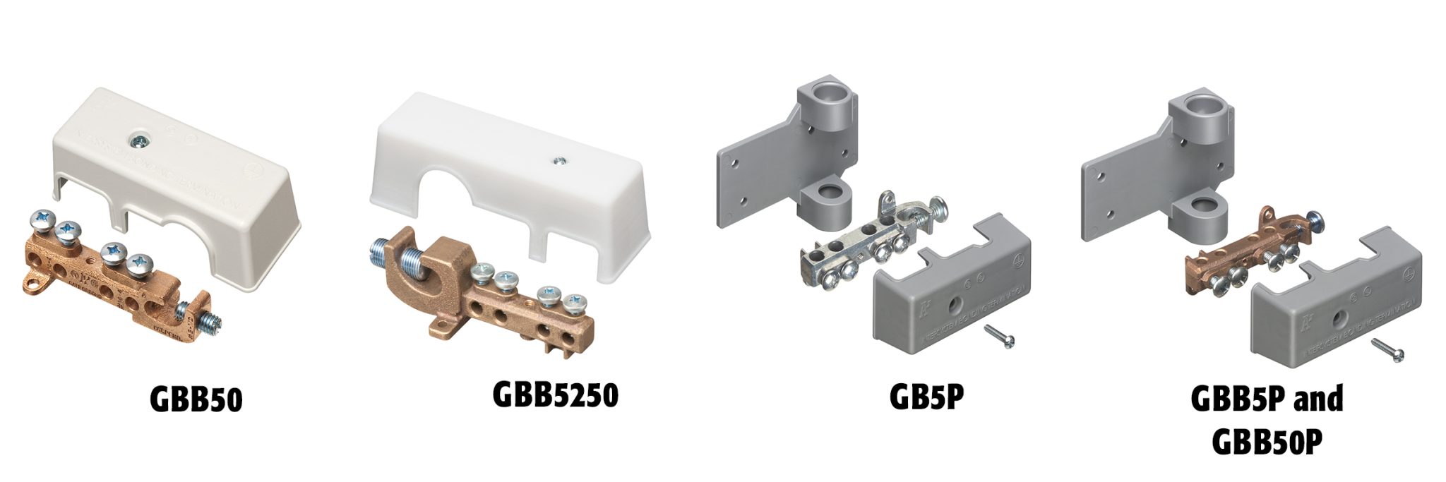 Arlington Heavy-Duty Grounding Bridges: Gangable Strain-Relief Panel ...