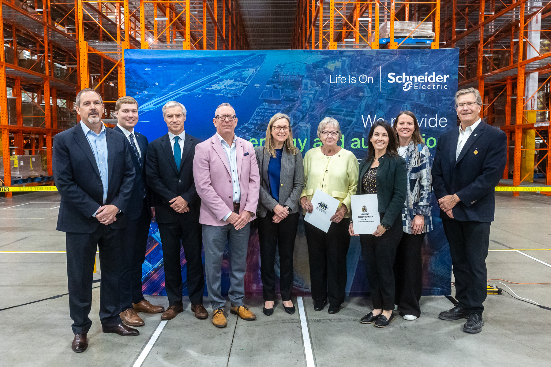 Schneider Electric Canada Opens New Distribution Centre in Halton Hills ...